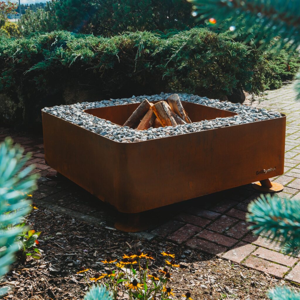 Buy Corten Stainless Steel Fire Pit | Corten Outdoor Fire Bowl